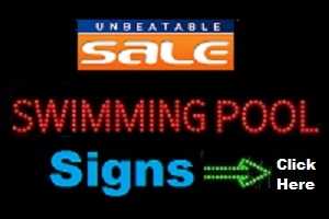 All Swimming Pool Signs - for Inground and Above Ground, Residential ...
